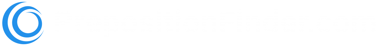 Free Online Preposition Finder